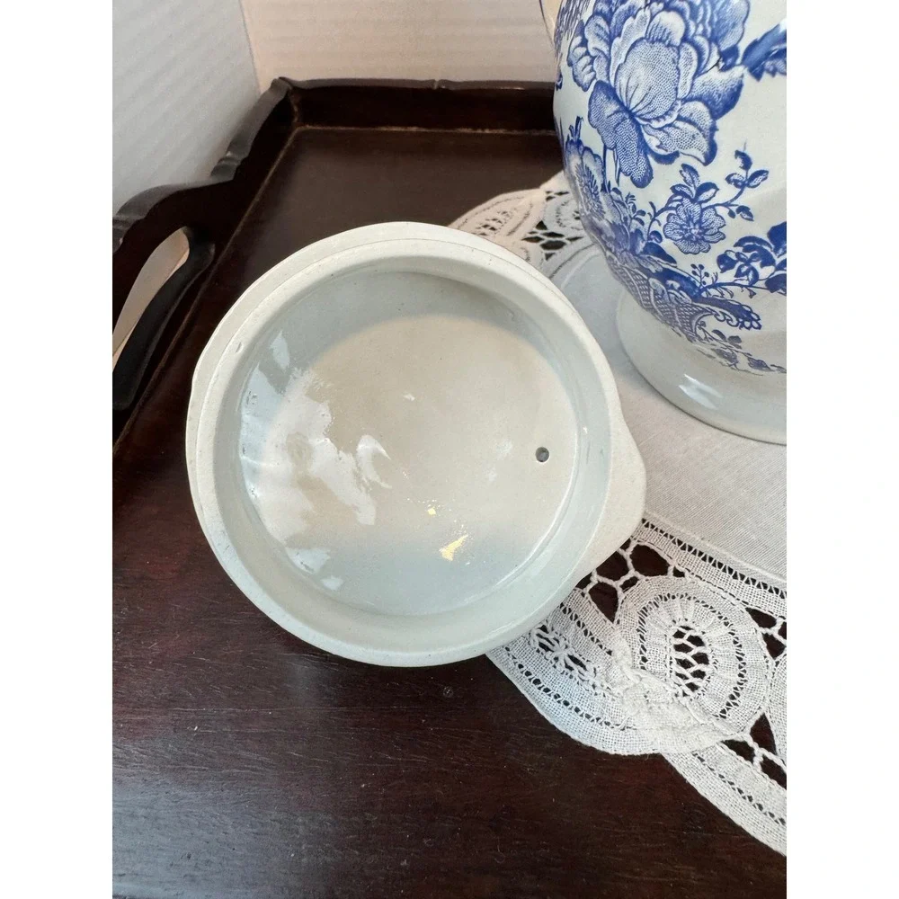 Dining | Vintage Royal Crownford Charlotte Blue And White Floral ...